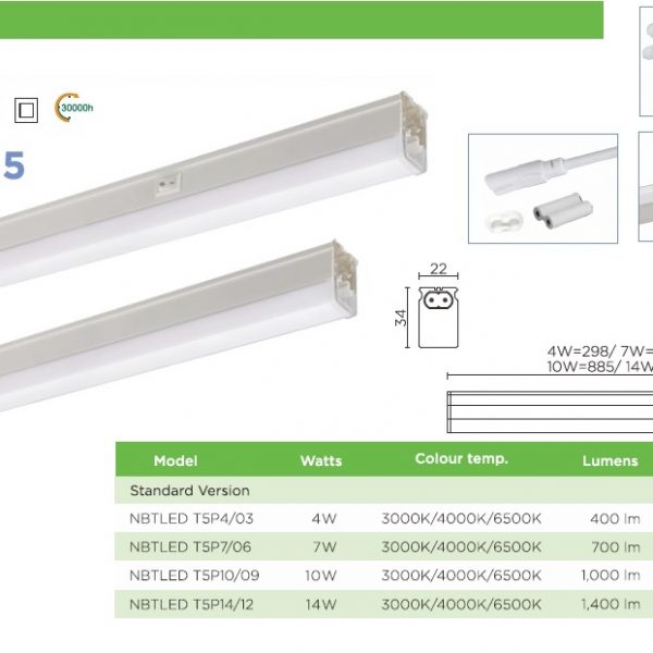 NVC NDL413SIS/3x18W BATTEN LIGHT - PT. Gaya Listrik Mandiri